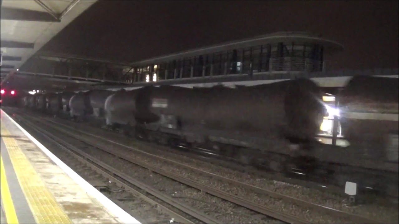 GBRF class 66724 on China clay tanks - YouTube