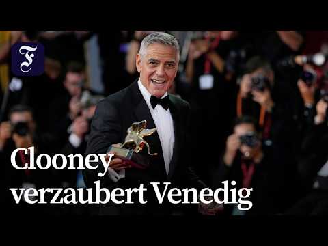 George Clooney erhält Goldenen Löwen für Lebenswerk