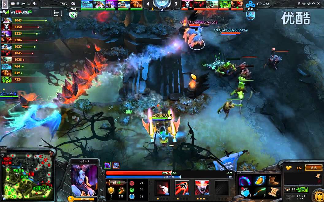 【Dota 2 Ti5 决赛】C9 vs VG #2 败者组赛 BO3 第二局 超清 - YouTube