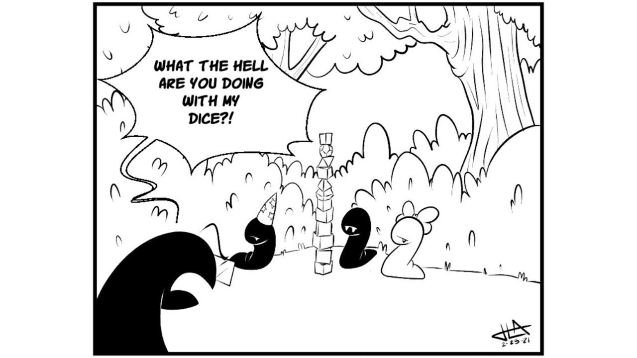 #144: Dice | Ingrid the Plague Doctor Comic Dub - YouTube