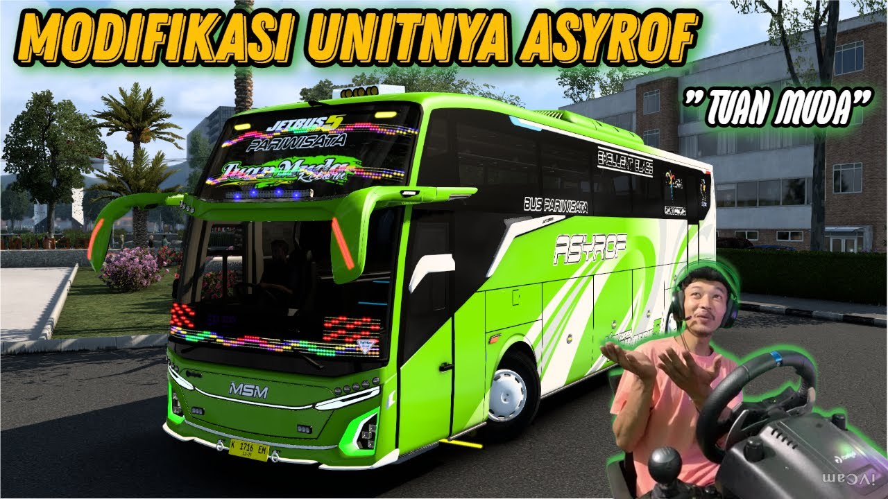 MODIFIKASI JET BUS 5 TUAN MUDA DARI POLOSAN SAMPAI JADI AKTOR BASURI‼ ...