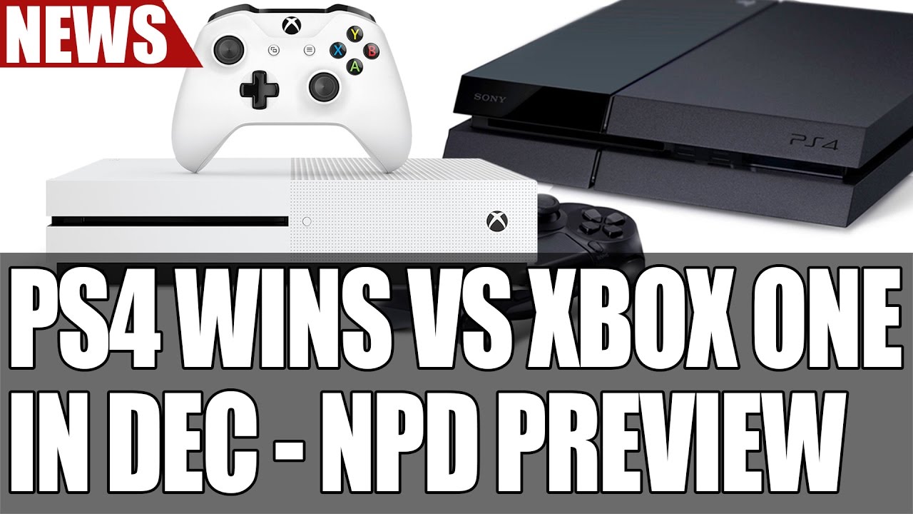 PS4 Wins Over Xbox One in December 2016 | NPD Report Preview - YouTube
