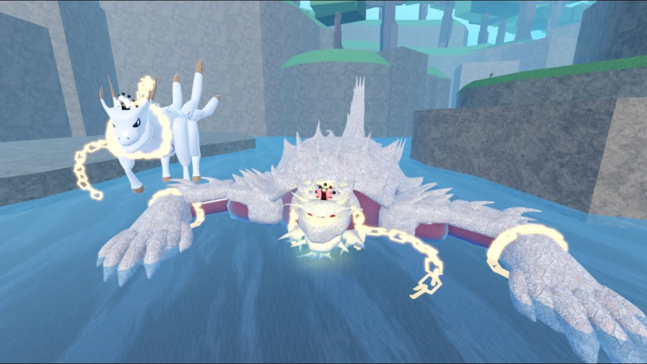 TAILED BEASTS: Isu 3 tails & Ku 5 tails attacking Valley of Misery ...