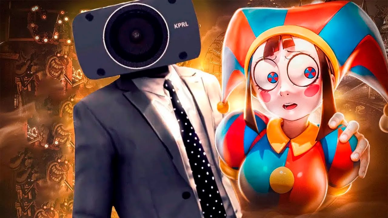 Speakerman Dance The Amazing Digital Circus Theme - YouTube