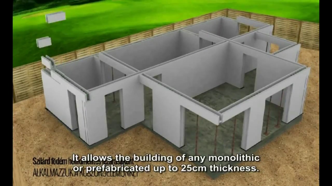 IsoShell building technology with english sub - YouTube