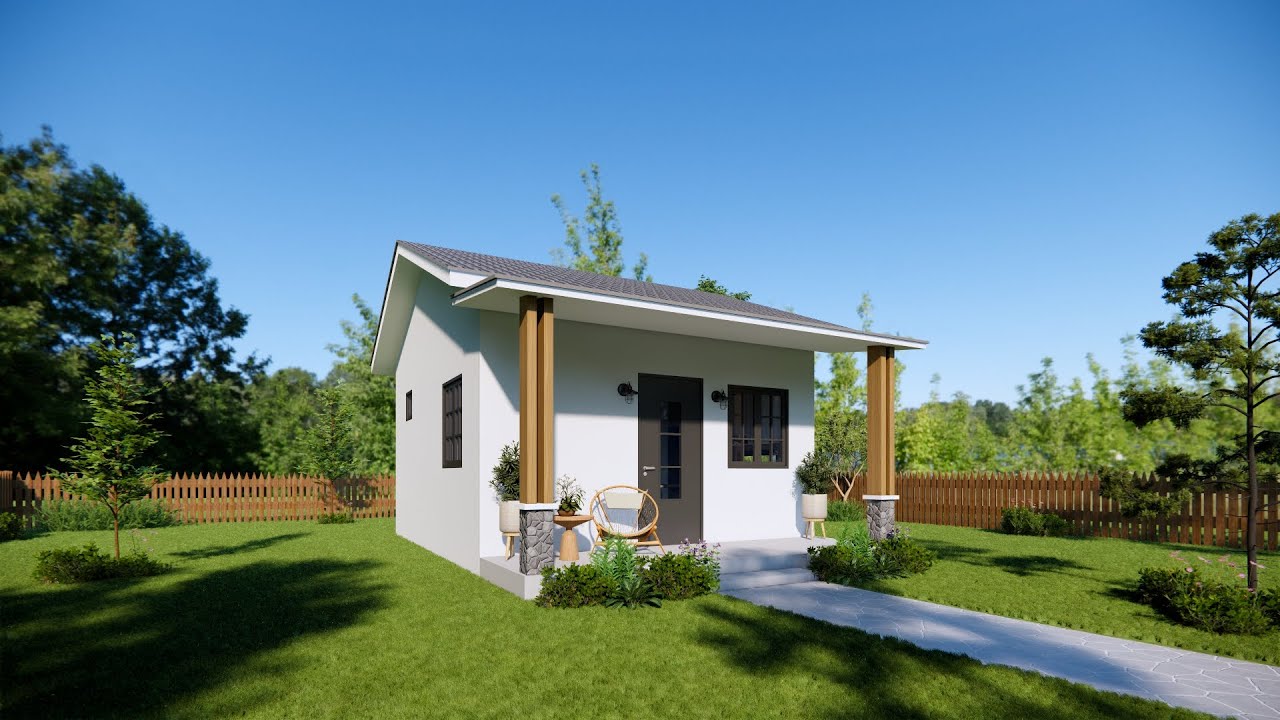 Small Country House - Rustic Outside And Modern Inside - YouTube