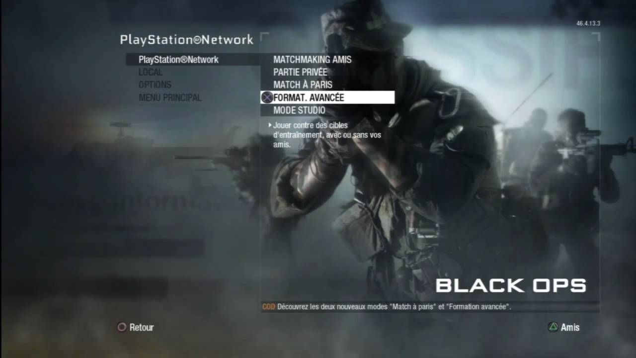 CoD Black ops | Vidéo-test | Partie 1: Menus - YouTube