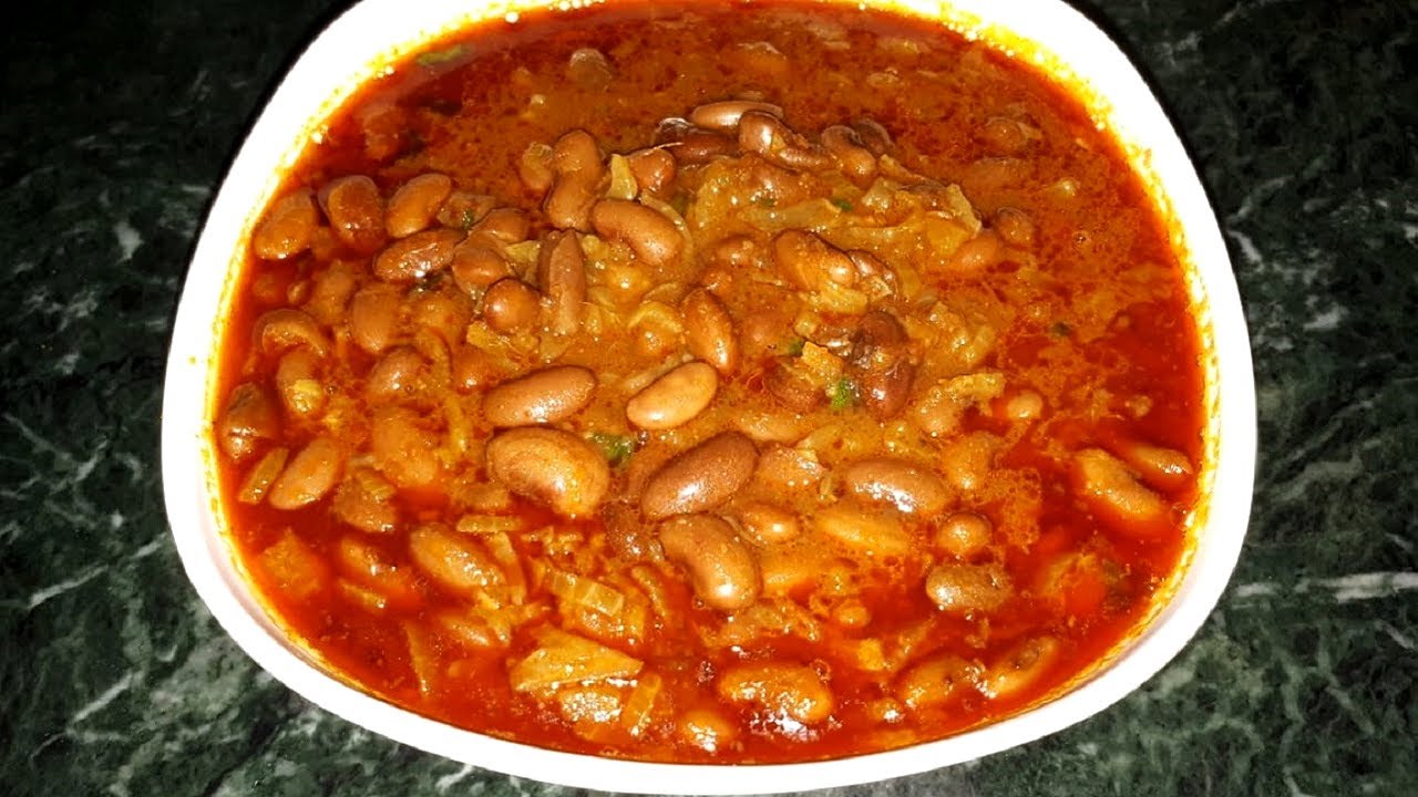 Rajma Curry recipe - Punjabi Rajma masala - Rajma masala recipe - YouTube