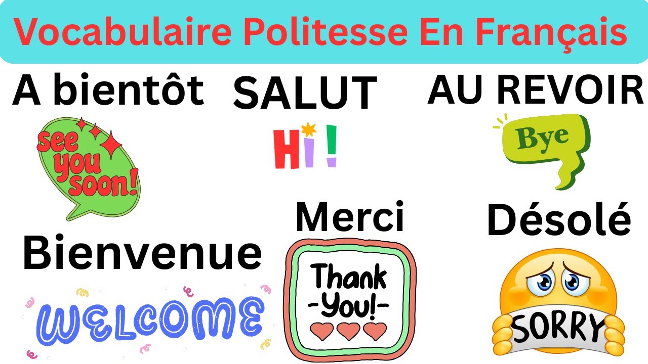 Parlez Français avec Politesse / Speak French with Essential Manners ...