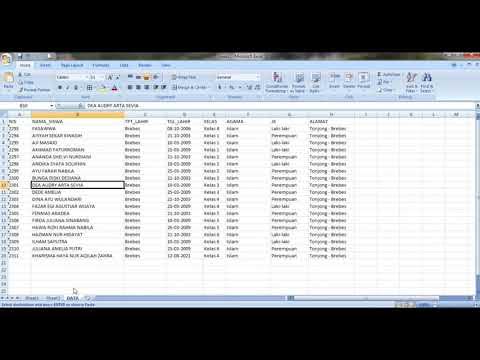 Membuat Input Data Otomatis Dengan Macro VBA - VLOOKUP DI EXCEL - YouTube