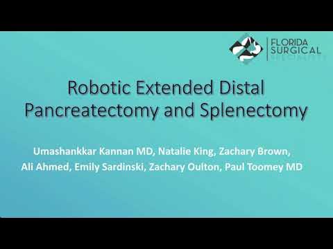 Robotic Distal Pancreatectomy and Splenectomy 2020 - YouTube