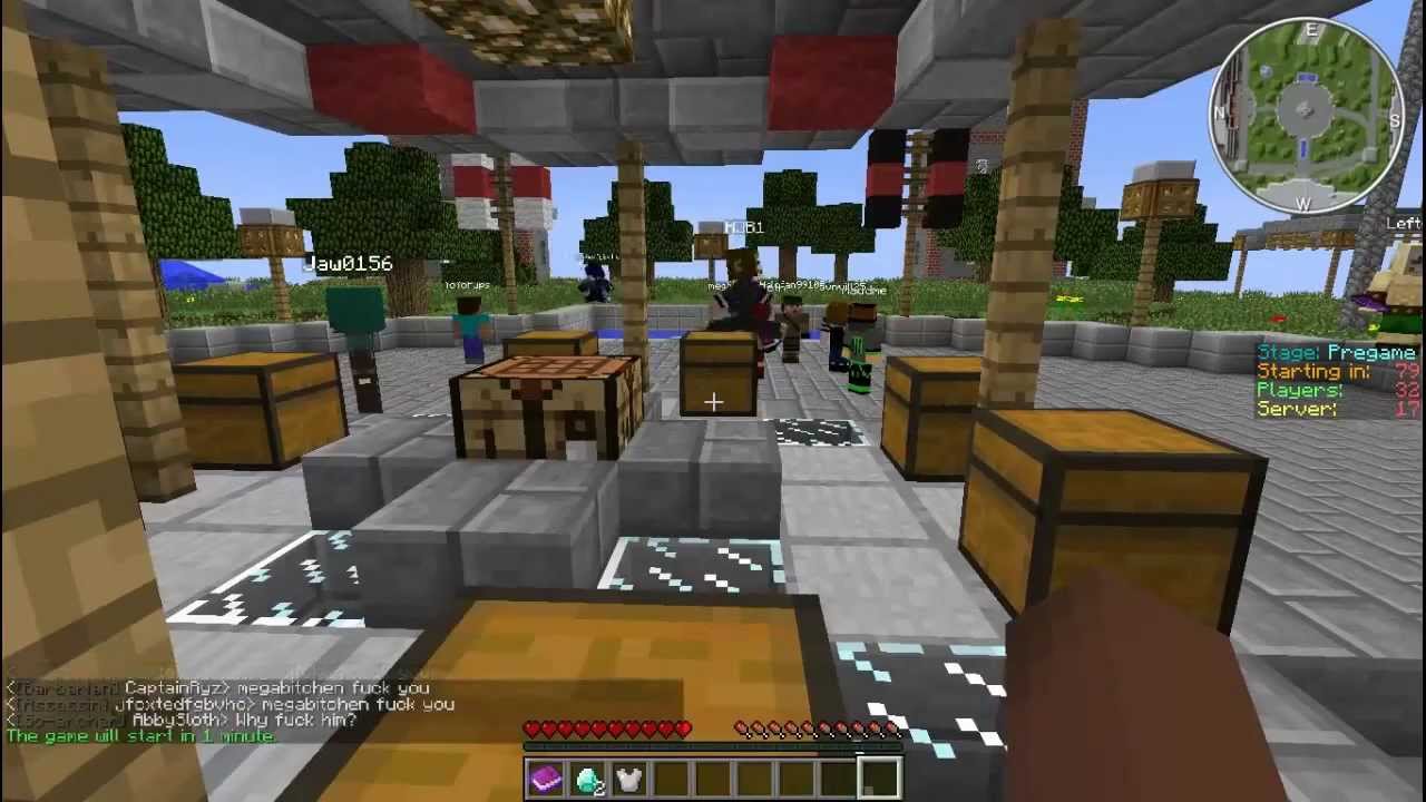 Minecraft Hunger Games #2 w/Joe & Amish - YouTube