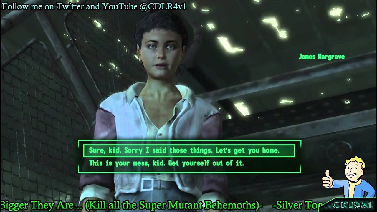 Fallout 3 - James Hargrave's Story - YouTube