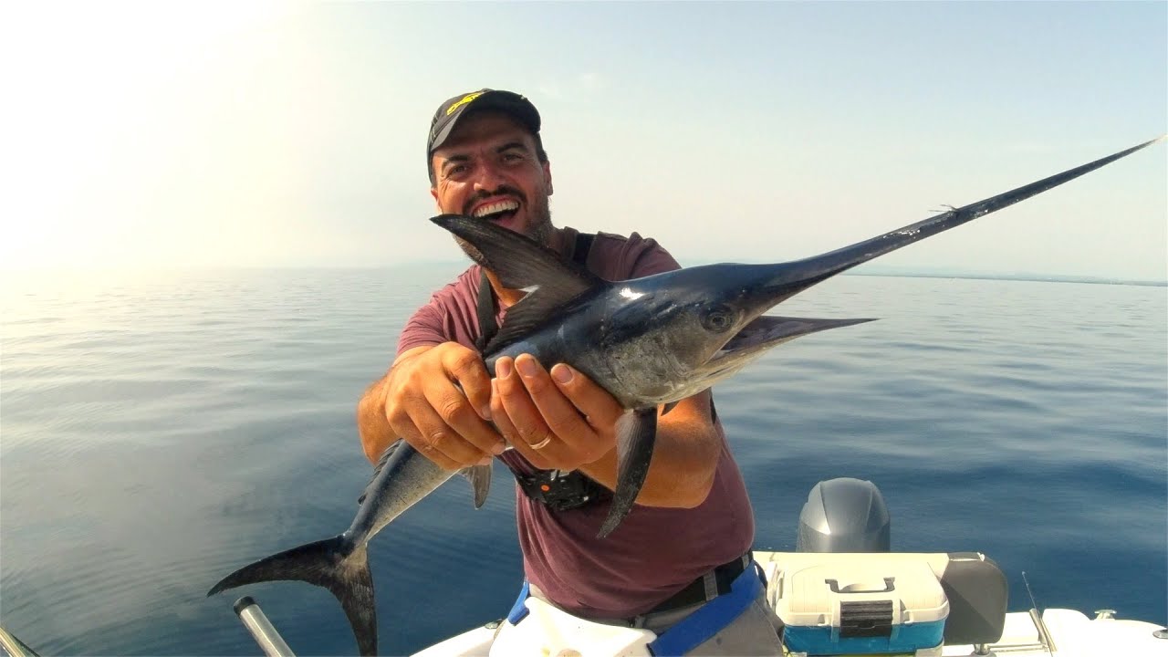 Pesce Spada Catch e Release - YouTube