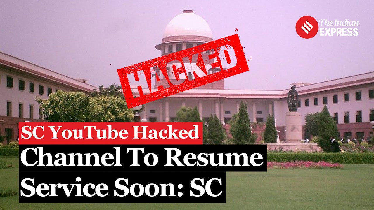 Supreme Court YouTube Channel Taken Down, Services To Resume Soon Says ...