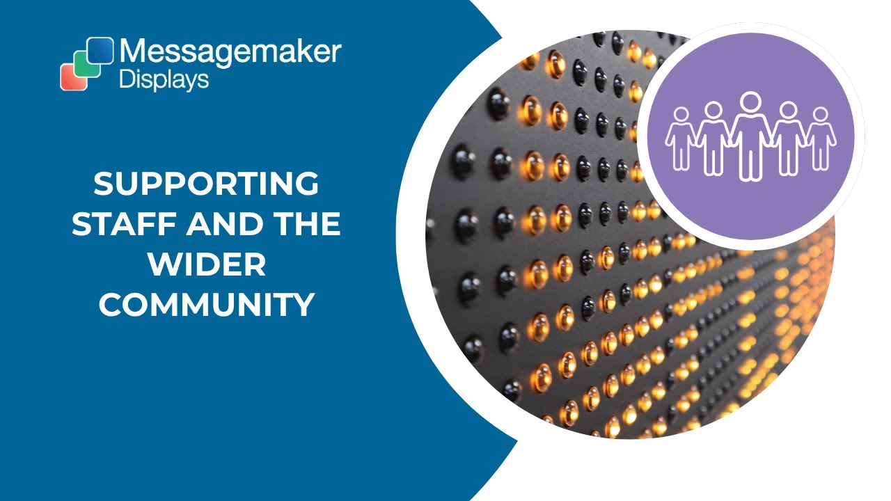 Supporting Staff and the Wider Community - YouTube