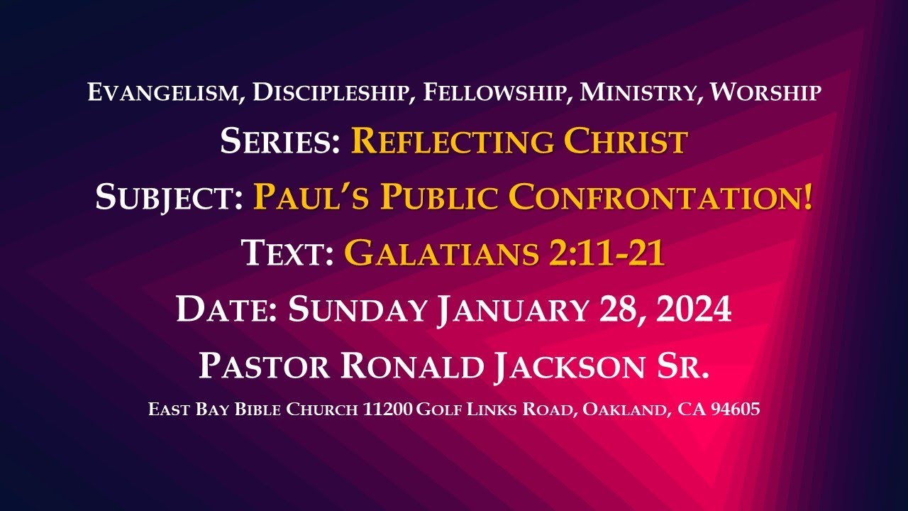 Sermon 01/28/24 - YouTube