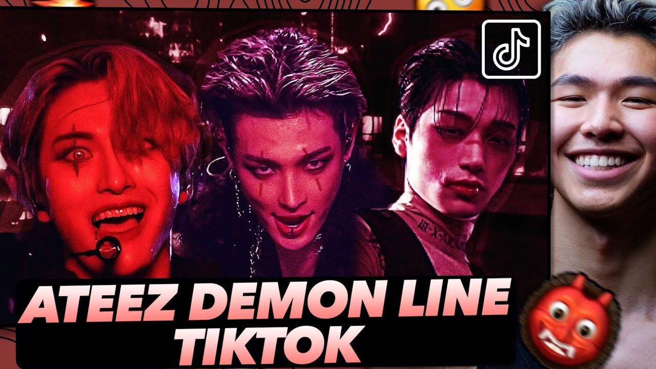Athlete React to ATEEZ 'Demon Line' HOT TikTok Edits - YouTube