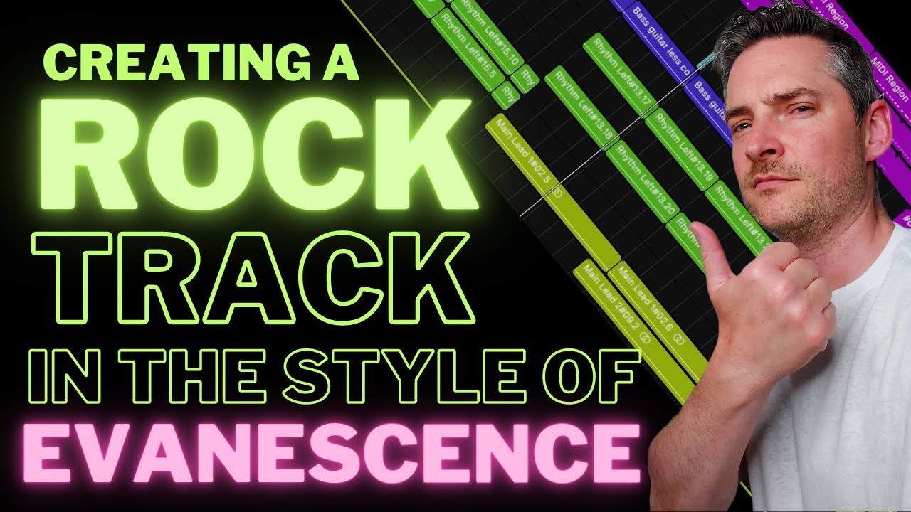 Creating A Rock Track In The Style Of Evanescence - YouTube