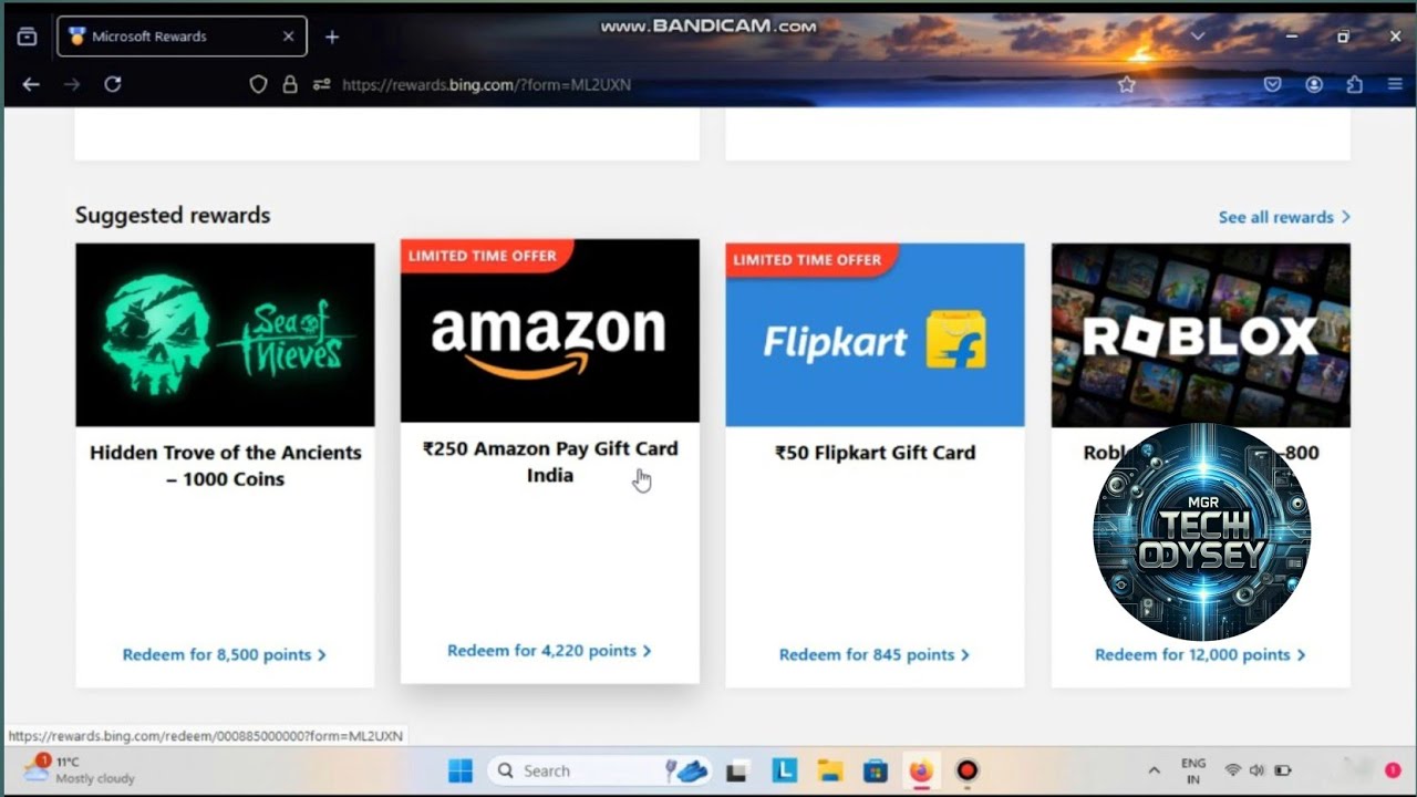 Microsoft Rewards | Amazon Gift Card Out Of Stock | New Update | Order ...