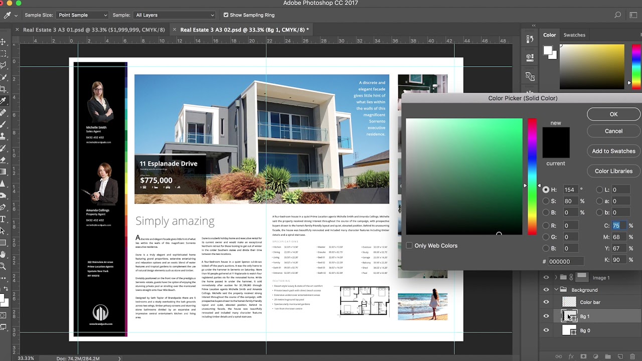 Brochure Templates for Photoshop & Illustrator - YouTube