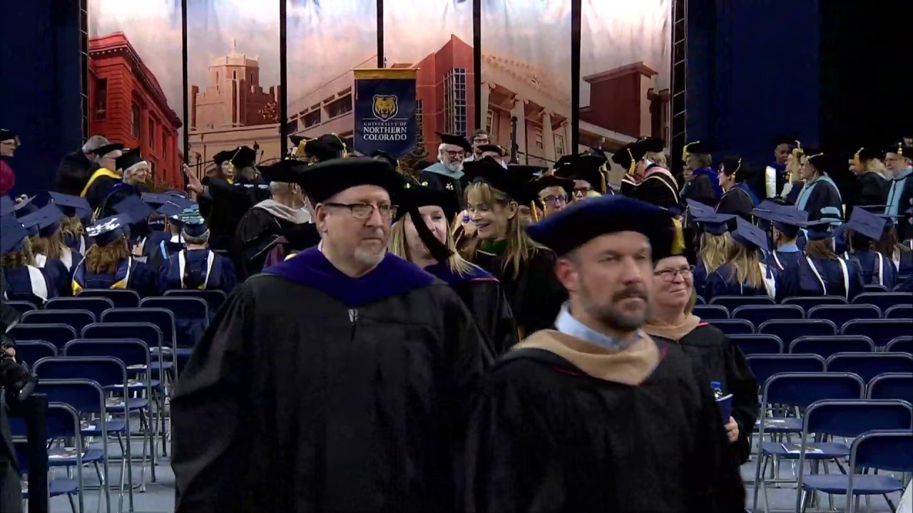 University of Northern Colorado - 2018 Fall Graduate Commencement - YouTube