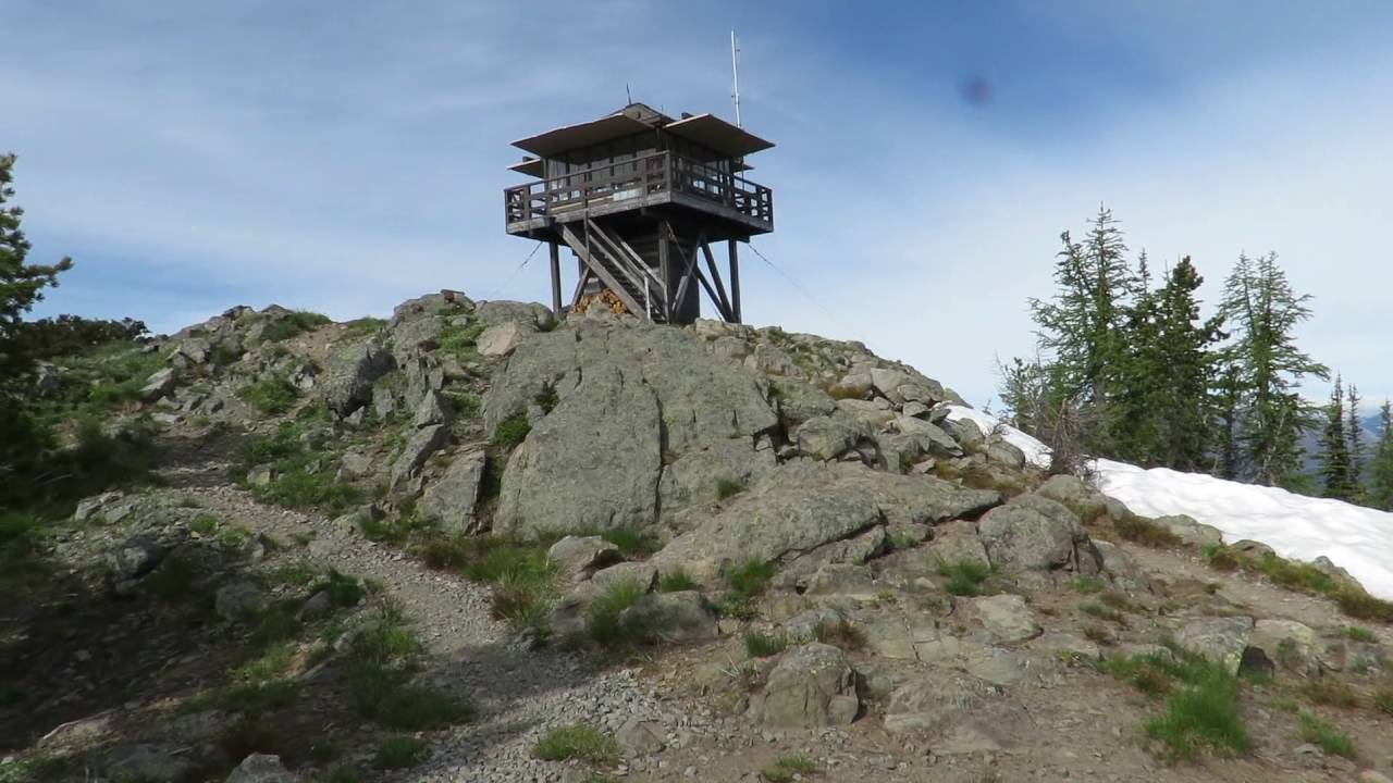 2016-06-25 Goat Peak Lookout near Mazama - YouTube