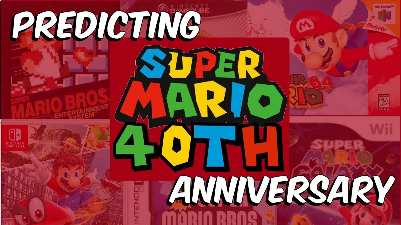 Predicting Mario's 40th Anniversary - YouTube