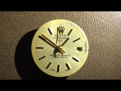 Rolex Oyster quartz date not sure if it’s authentic l paid 50 cents 13 ...