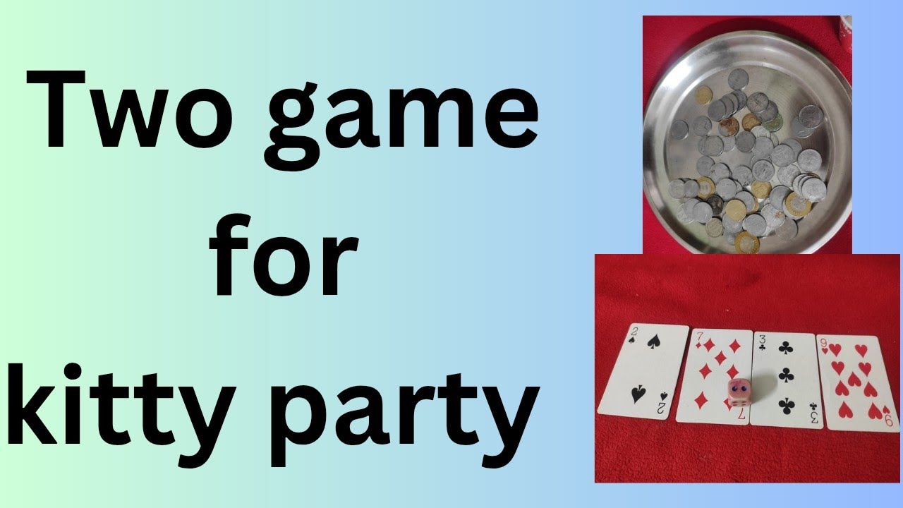 2 Game for Kitty Party / Lucky Game / One Minute Kitty Party Game ...