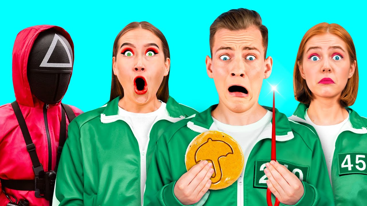 Bermain Squid Game Di Kehidupan Nyata Tantangan | Situasi Lucu PaRaRa ...