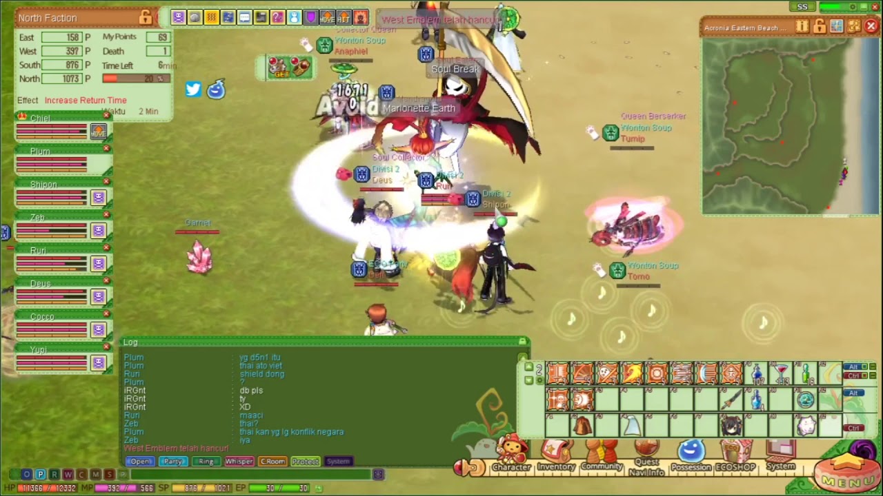 [Nekogame Emil Chronicle Online] KT2 NORTH - EASTERN BEACH MAP 30.10.20 ...