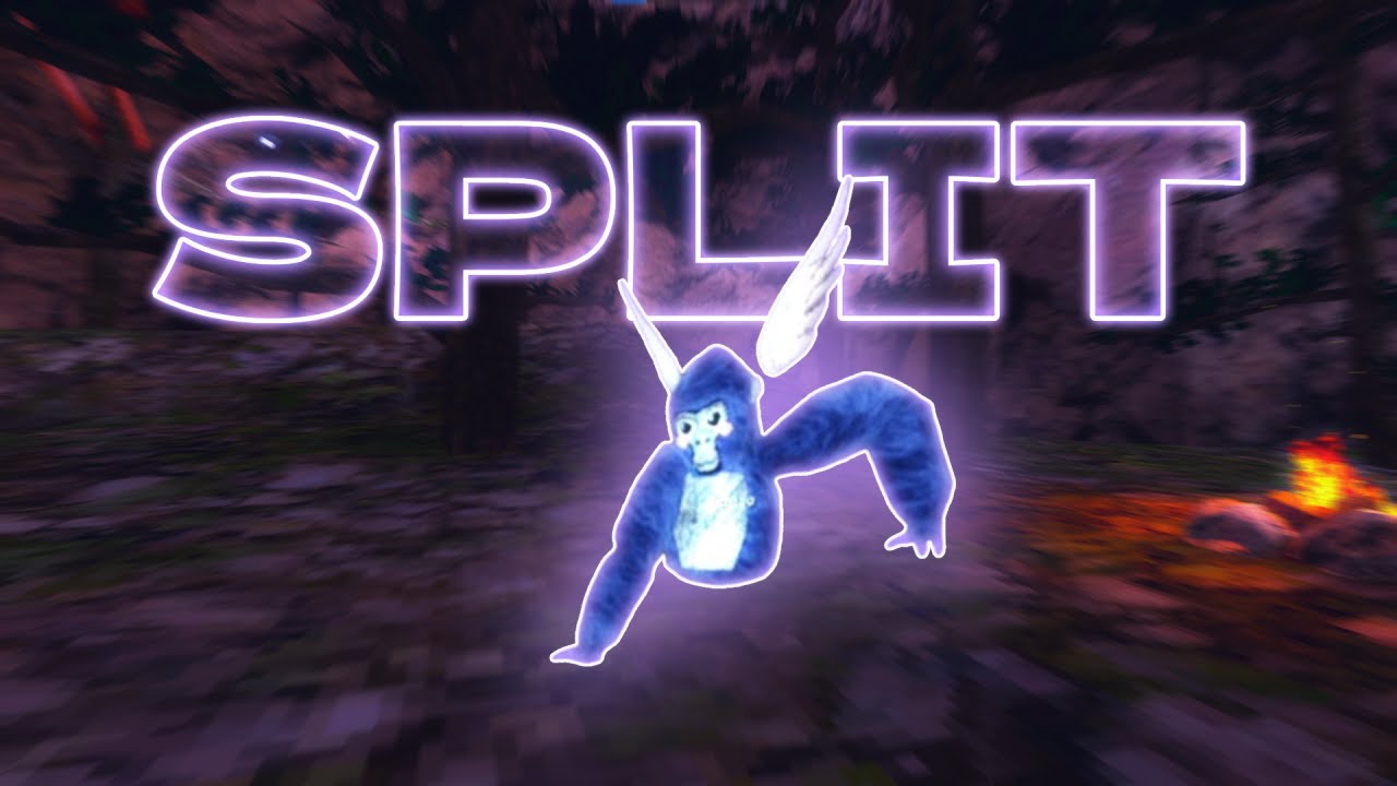SPLIT ( Gorilla Tag Montage ) - YouTube