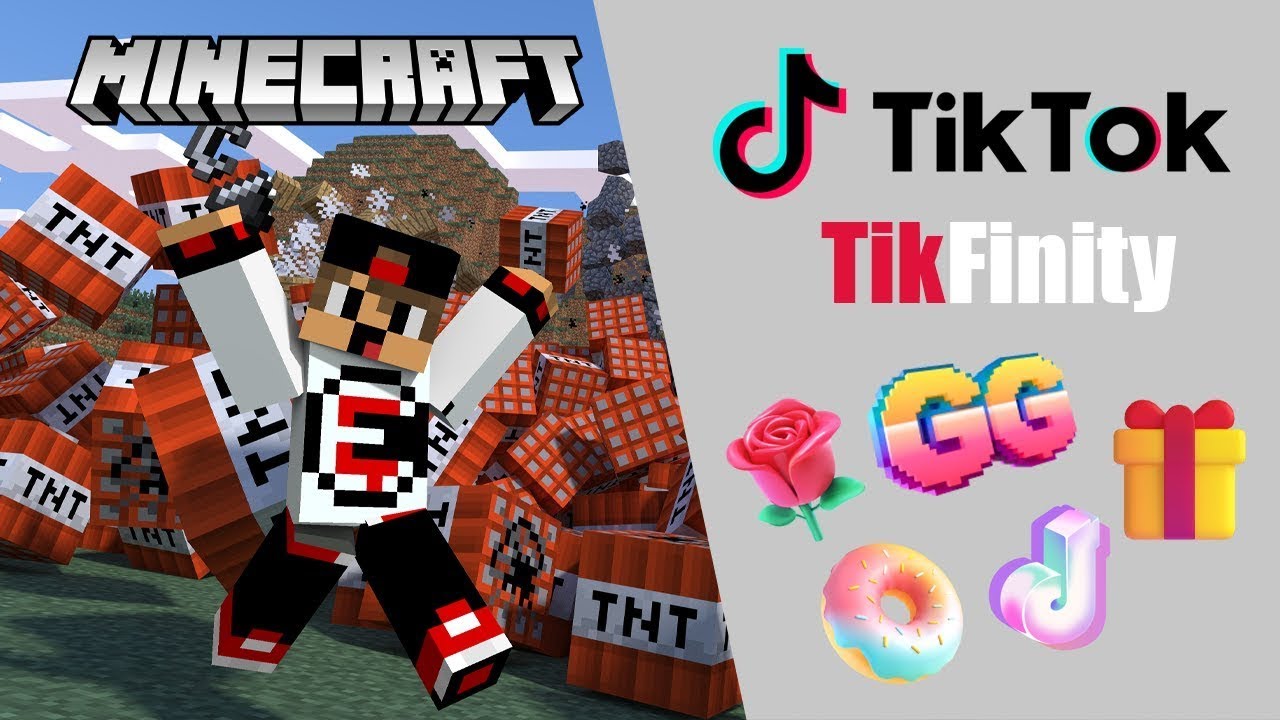 Tikfinity Minecraft TNT KOdu BASİT ANLATIM KOLAY ÖĞRENİM (TİKTOK LİVE ...