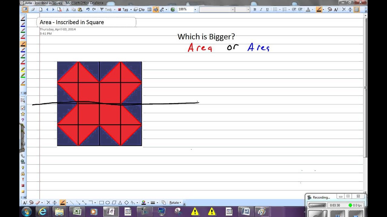 Inscribed Square Problems - YouTube