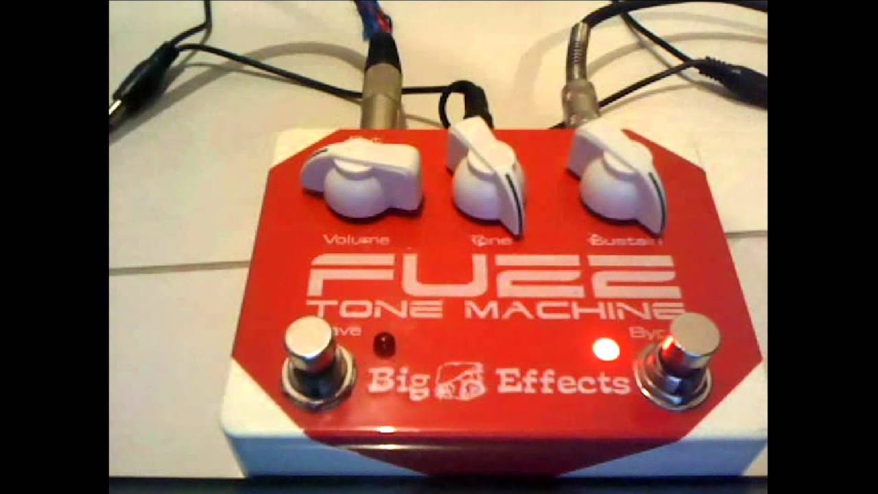 Fuzz Tone Machine(Demo) - Big Effects - YouTube