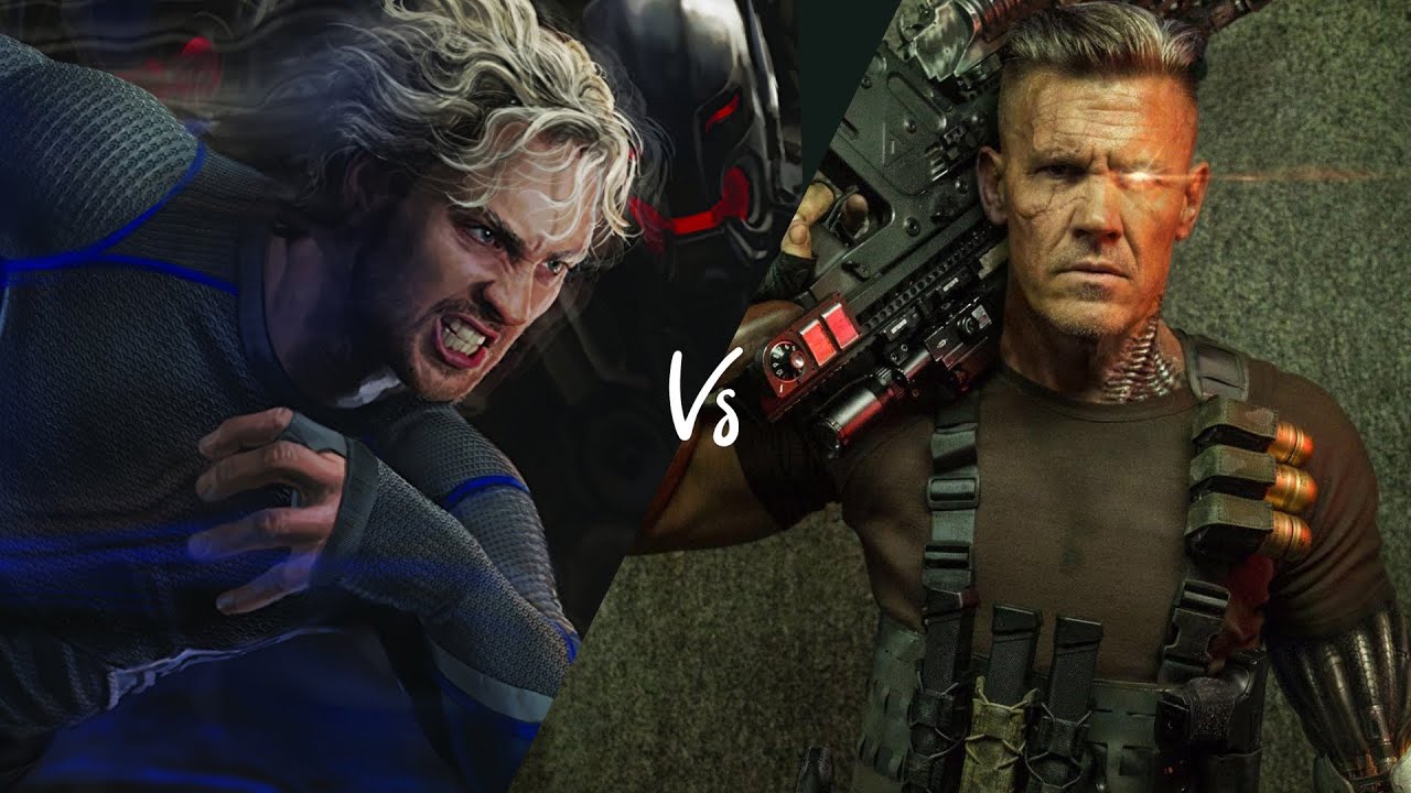 Quick Silver vs Cable - MARVEL - Deadpool Fight - YouTube