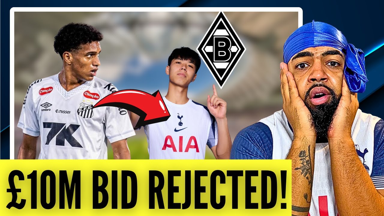 SPURS SIGNING BABY MARCELO😱 BID Has Been REJECTED For Santos LB Joao ...