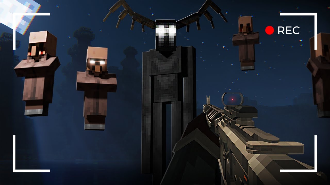 Surviving Minecraft's Newest Horror Mod - The Cursed Stare - YouTube