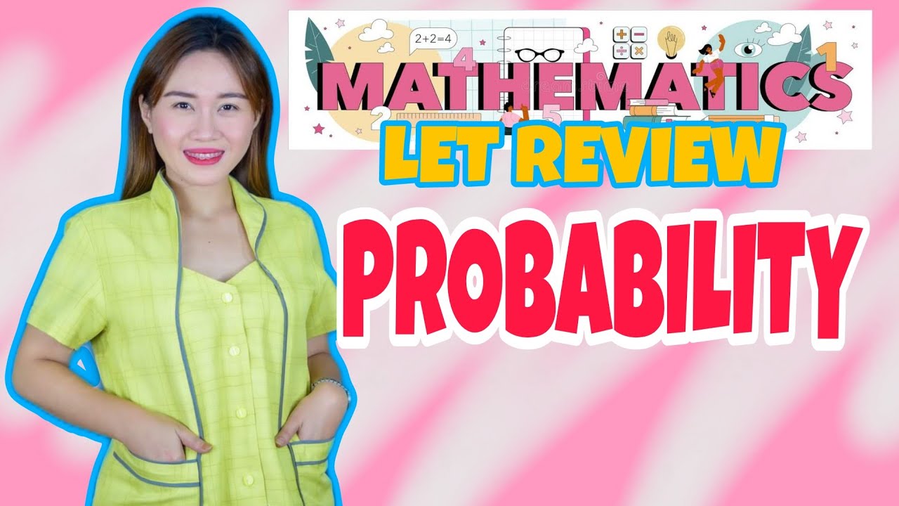PROBABILITY | GEN.ED CONCEPT | LET REVIEW | VE NEIL VLOGS - YouTube