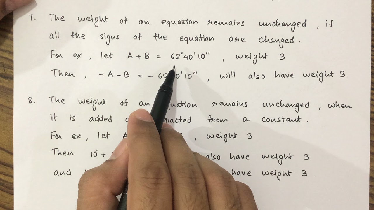 Laws of Weights - YouTube