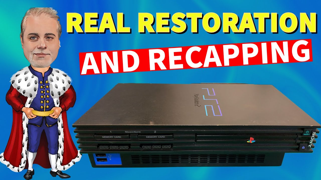 Restoration of RUSTED PS2 Retro Console | Retro Repair Guy Episode 17 ...