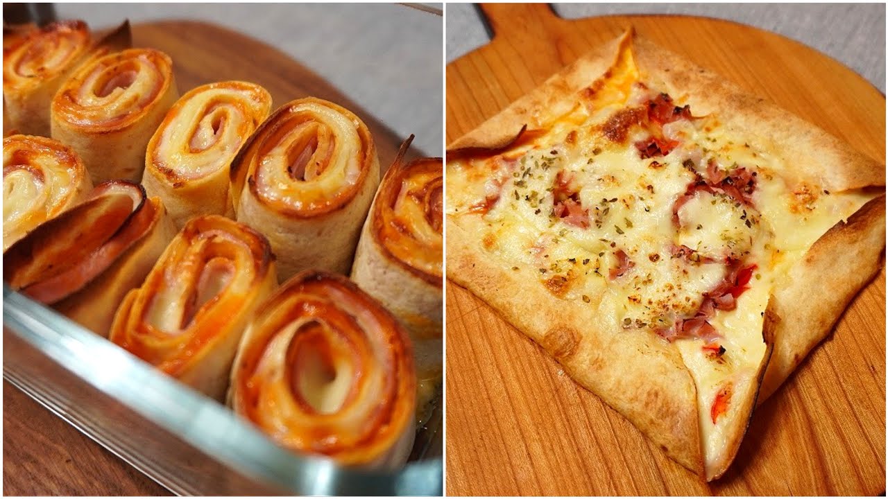 Quick & Yummy: 2 Tortilla-Based Snack Recipes - YouTube