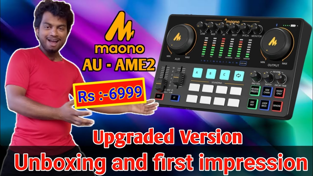 Upgrade Your Audio Setup: Unboxing the Maono AU-AME2 |professional ...