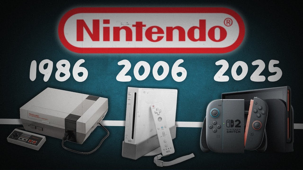 Die Evolution der Nintendo Heimkonsolen - YouTube
