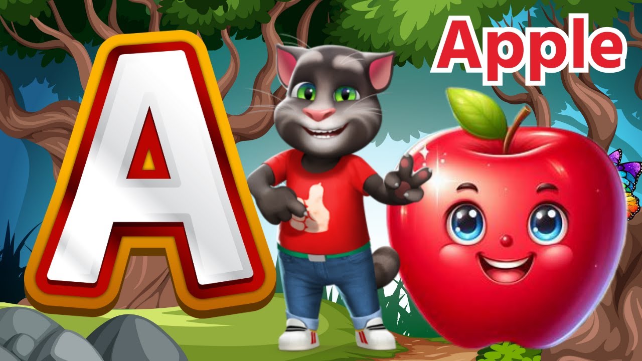 🐾 Learn the Alphabet! A for Ape 🦍 B for Boat 🚤 C for Cow 🐄 – Fun & Easy ...