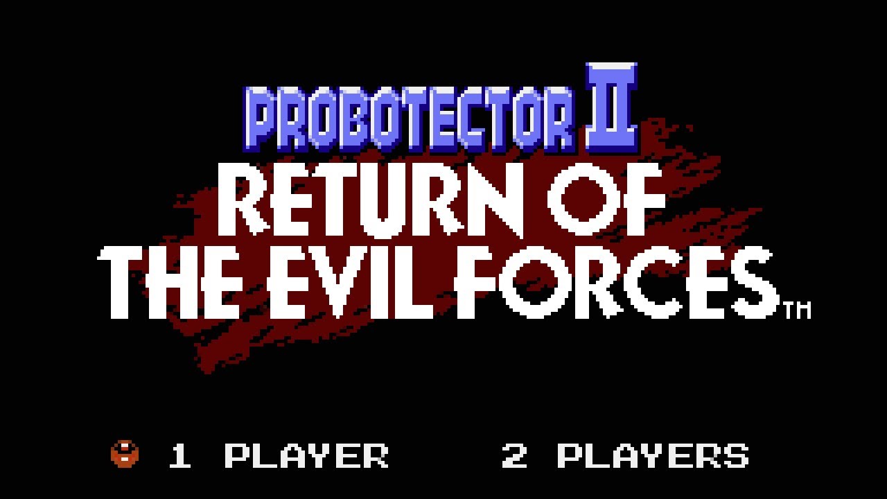 Probotector II: Return of the Evil Forces (NES) Walkthrough - YouTube