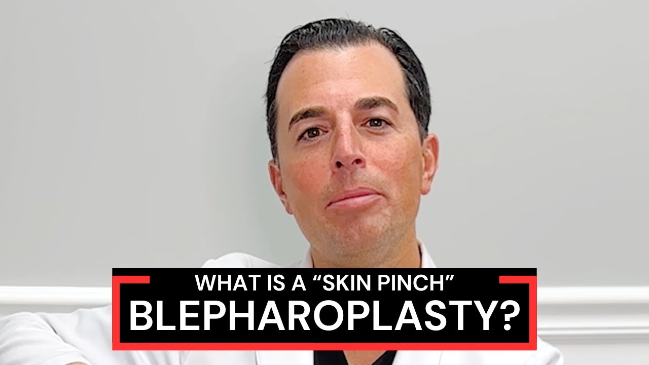 What is a Skin Pinch Blepharoplasty? | Dr. Anthony Corrado - YouTube