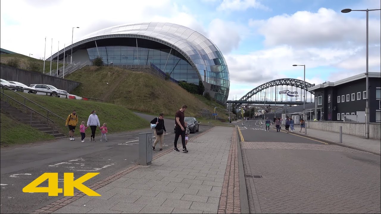 Gateshead Walk: Town Centre【4K】 - YouTube