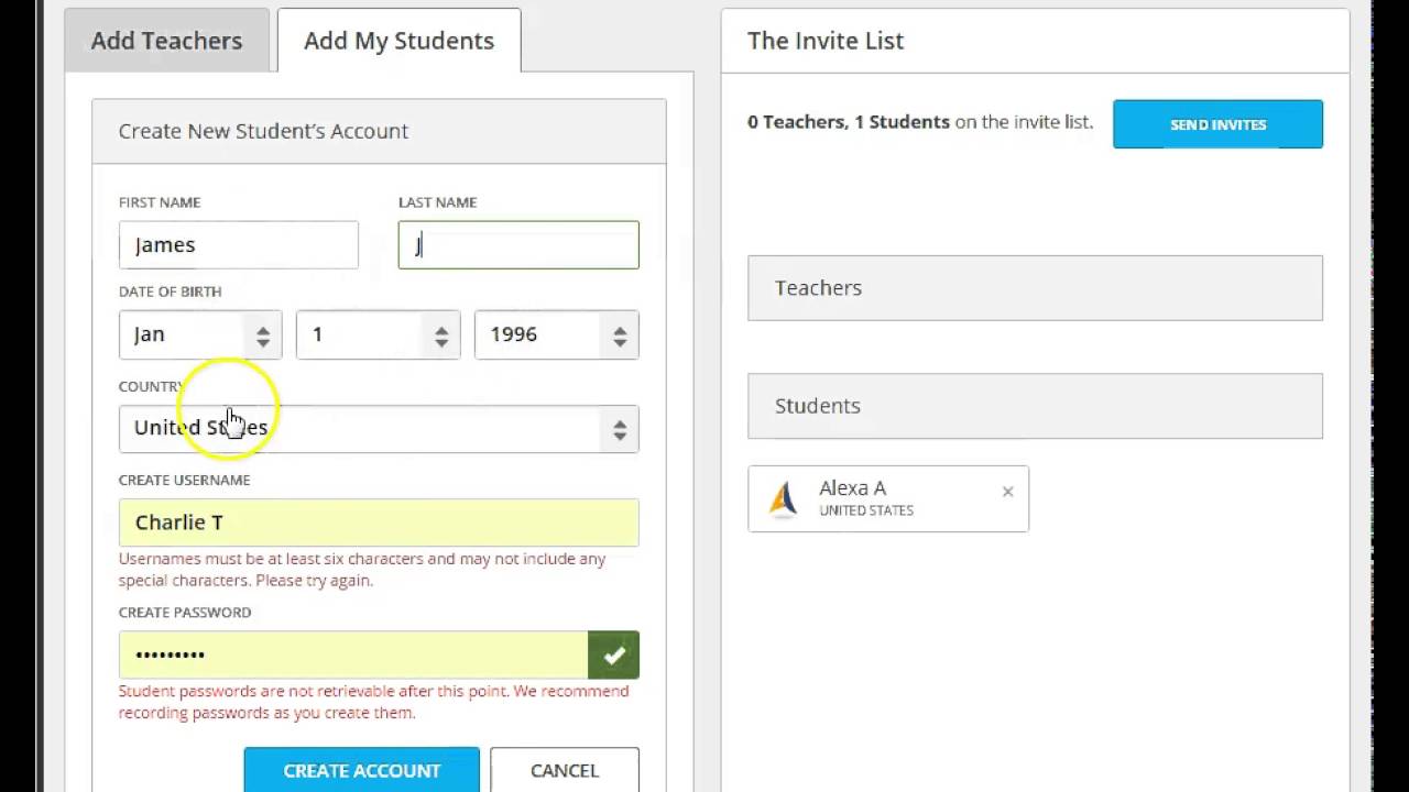 Adding Students To Your ePals Experience - YouTube